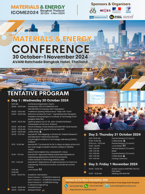 Home - 2024 International Conference on Materials and Energy